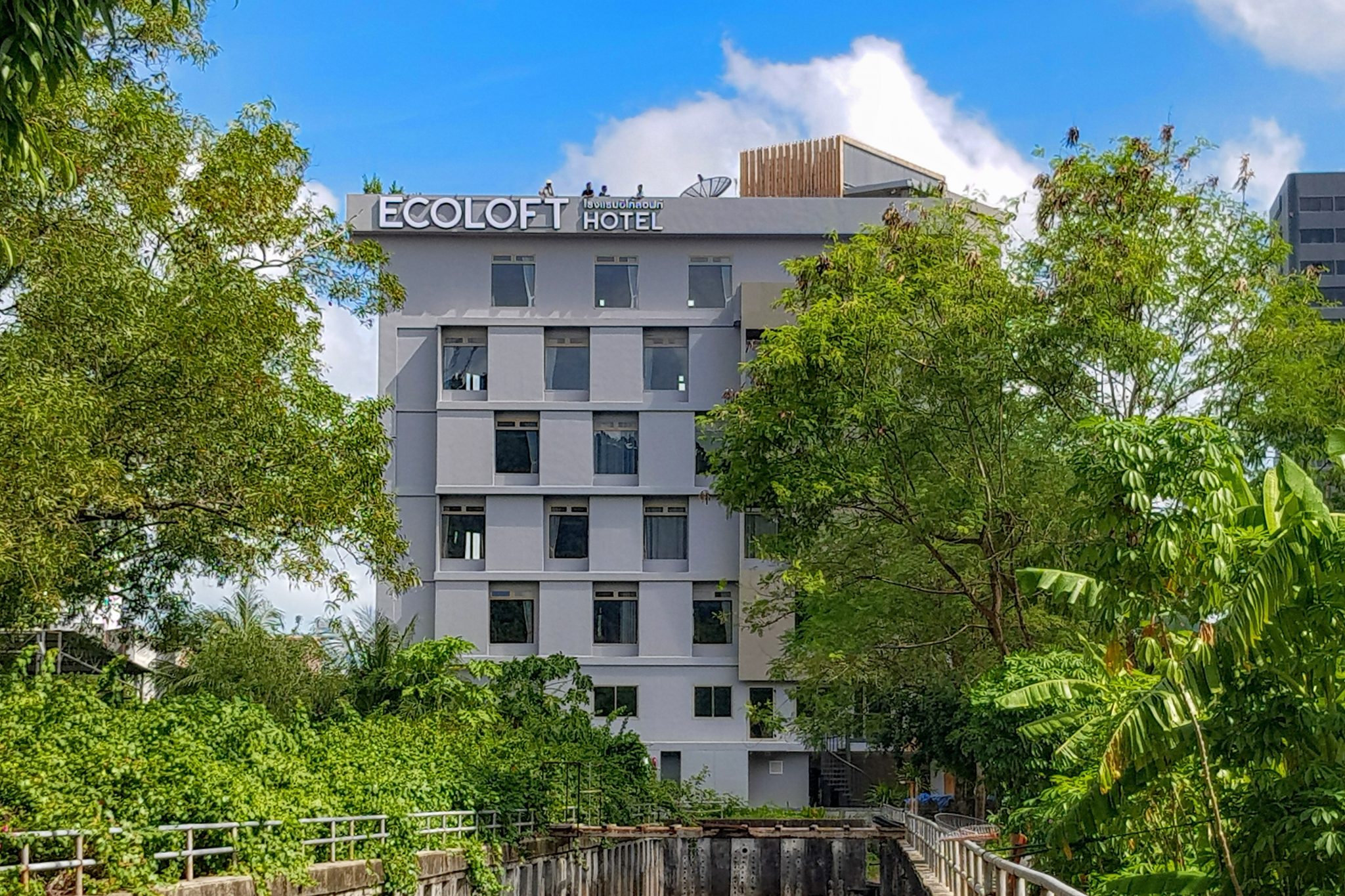 EcoLoft Hotel from Phangnga Road | EcoLoft Hotel, Phuket - Official Site